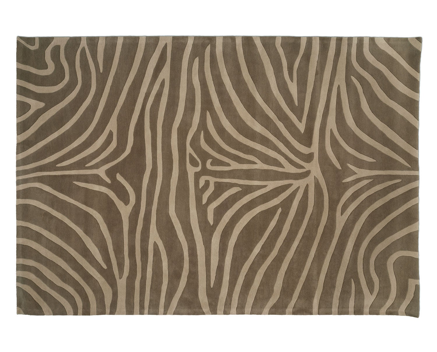 Zebra Tæppe 250x350 | Mocca | Classic Collection | Tibergs Møbler