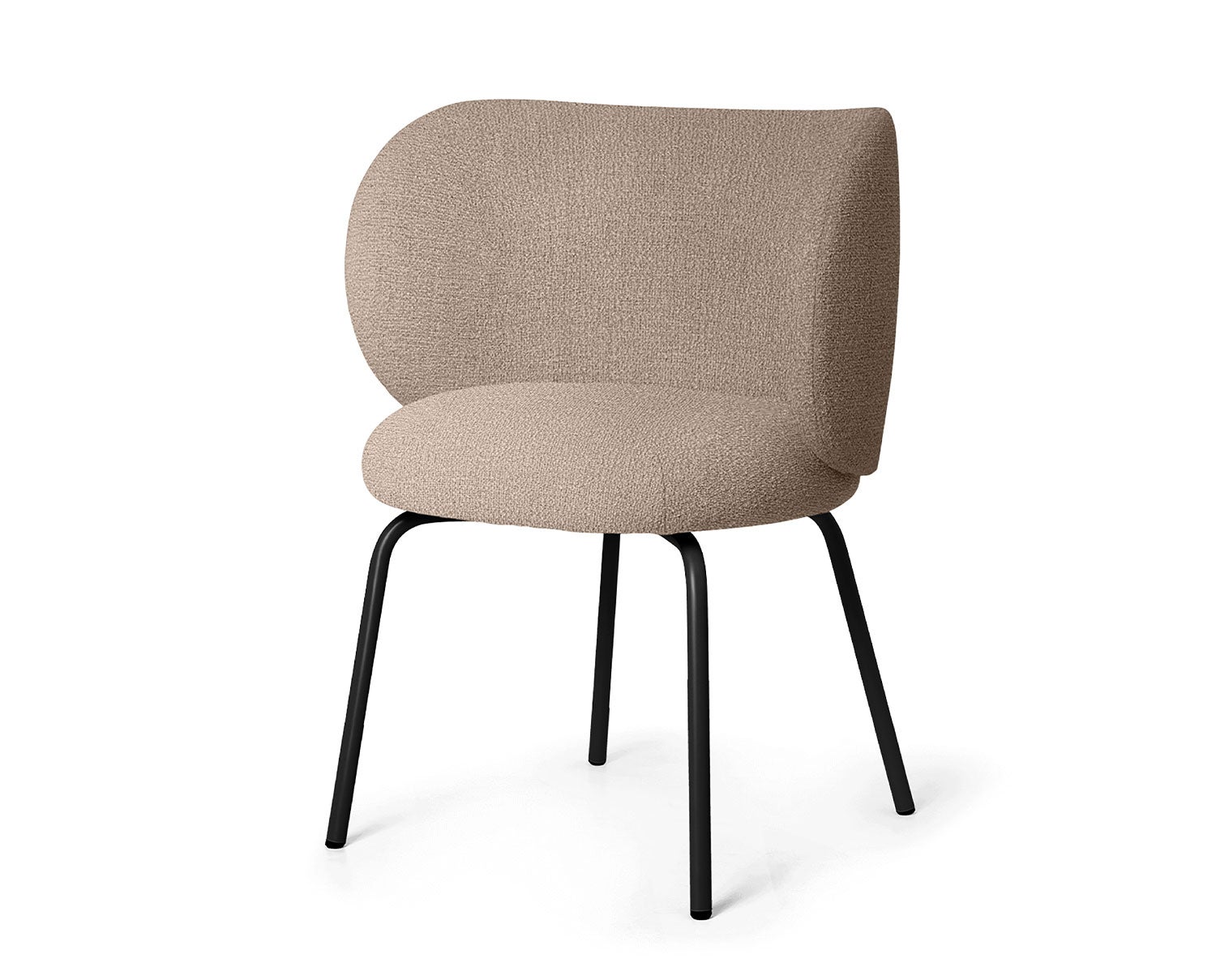 Rico Spisestol | Bouclé Sand | Ferm LIVING | Tibergs Møbler