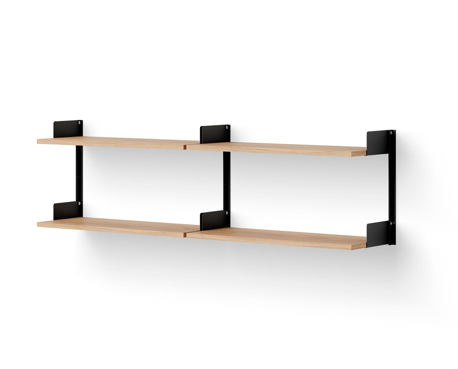 New Works Chamber Reol 450 | Eg/ Sort | New Works | Tibergs Møbler