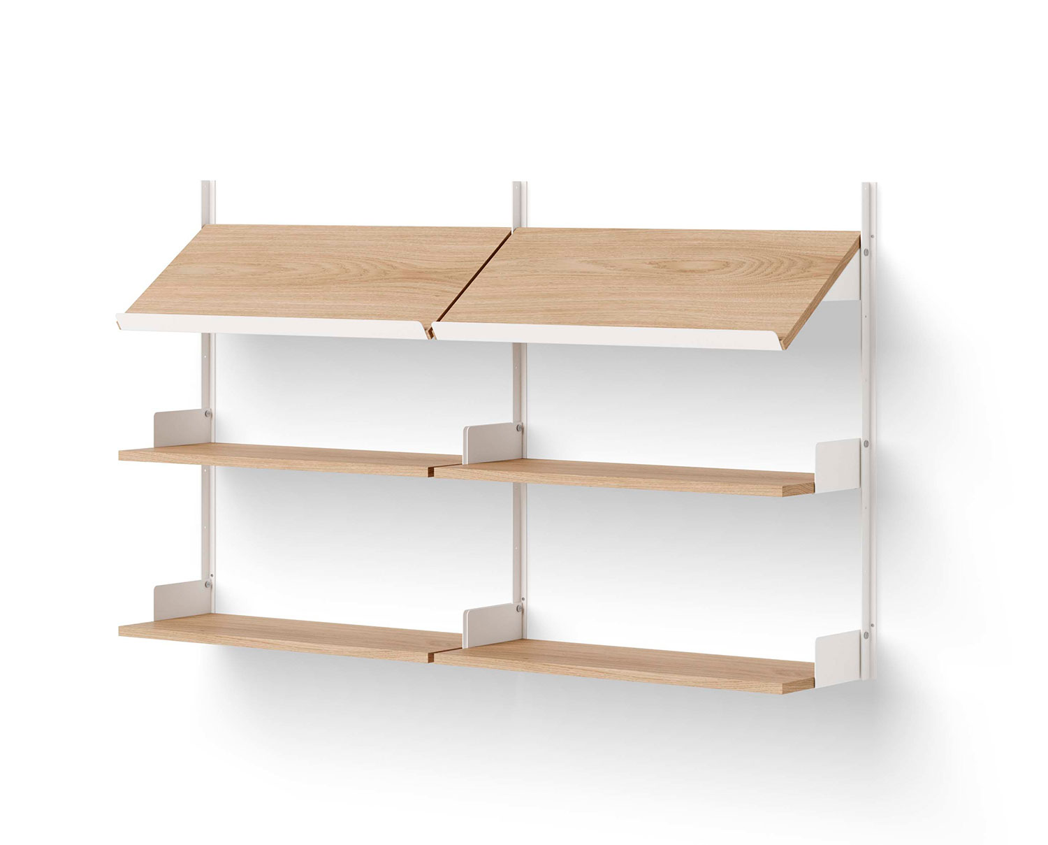 New Works Office Reol 900 | Eg/ Hvid | New Works | Tibergs Møbler